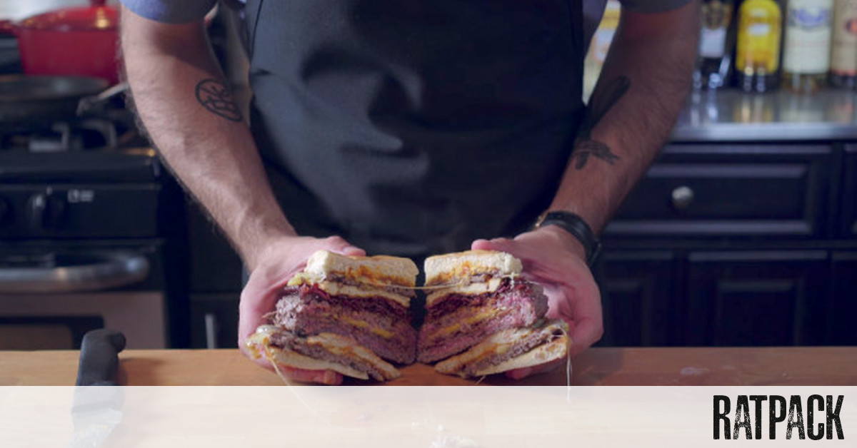 Το μπέργκερ μέσα σε μπέργκερ γεννήθηκε για τους πειναλέους - RatPack.gr