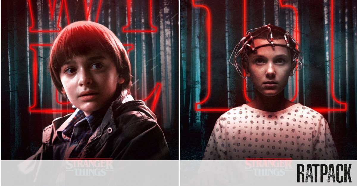 Τα spooky αφισάκια με τους χαρακτήρες του Stranger Things τα 'χεις δει ...