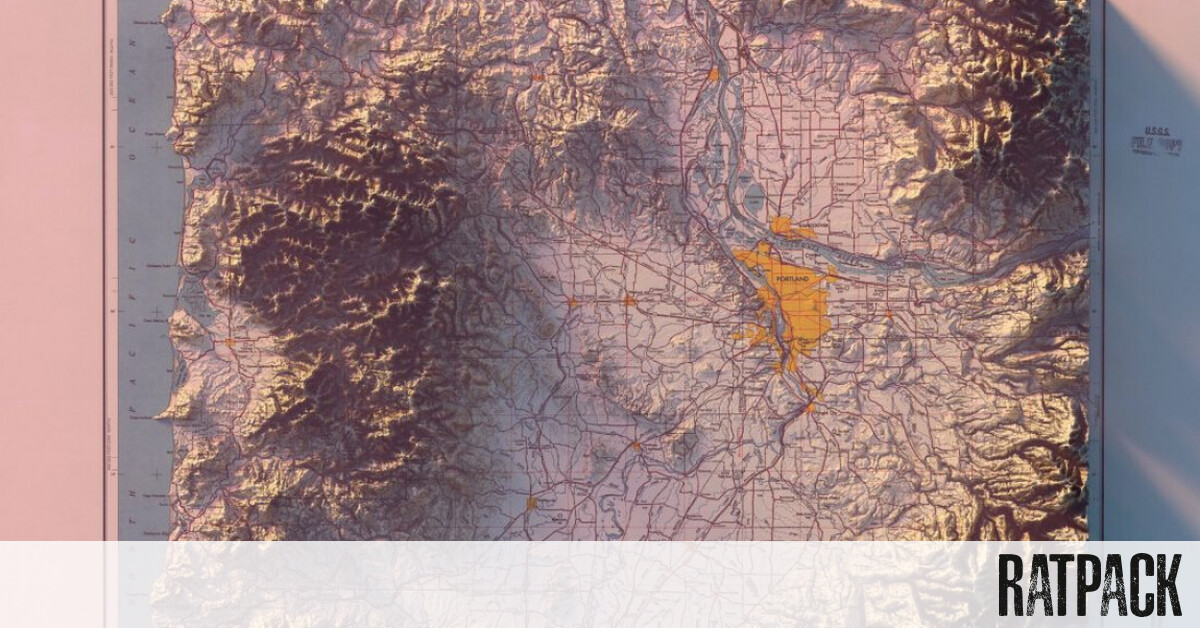 Τρισδιάστατοι χάρτες έρχονται για να καλύψουν το κενό στον τοίχο του σαλονιού σου - Ratpack.gr