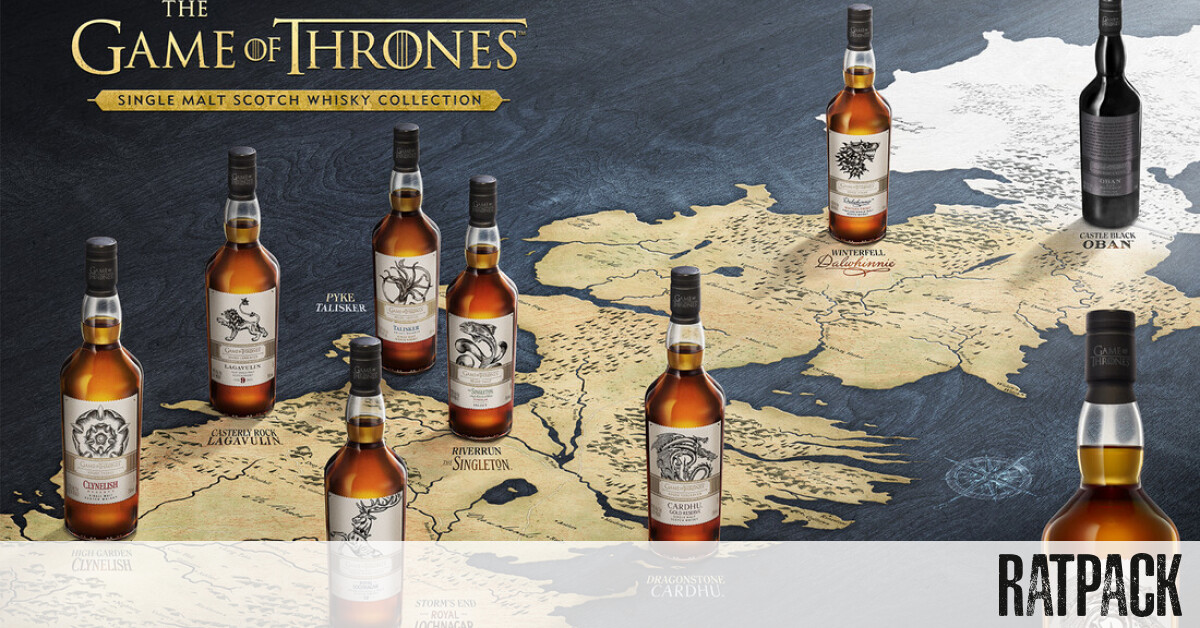 Κατέφτασε η συλλεκτική σειρά οκτώ Single Malt Scotch Whisky, εμπνευσμένη από το Game of Thrones ...