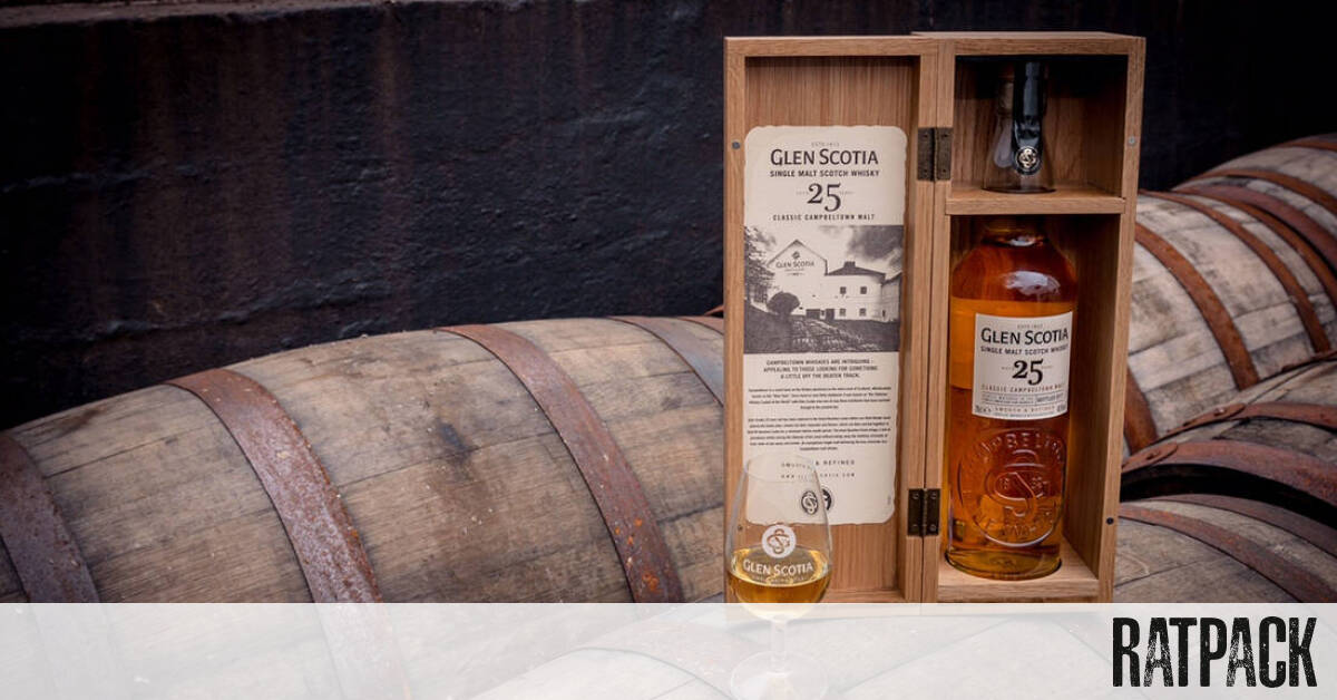 Glen Scotia 25 ετών Single Malt: Το καλύτερο ουίσκι του κόσμου για το 2021 - RatPack.gr