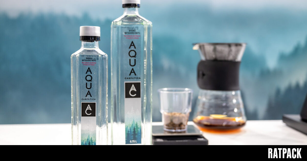 Δυναμική παρουσία του AQUA Carpatica στη Hotelia 2022 - RatPack.gr