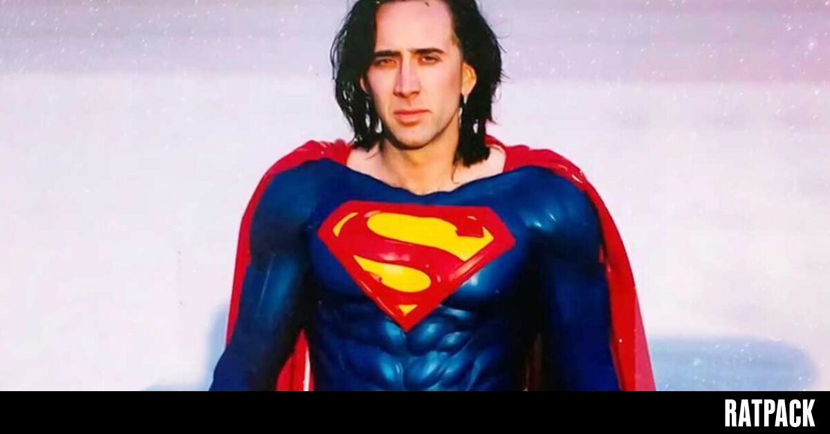O νέος Superman είναι ο Nicolas Cage γιατί όλοι οι ήρωες φοράνε κάπα ...
