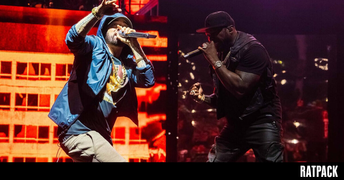O Eminem εμφανίστηκε με τον 50Cent και έκανε αυτό που ξέρει καλύτερα - RatPack.gr