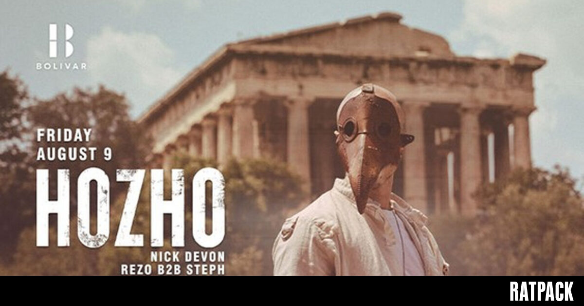 O Hozho στα decks του Bolivar Beach Club - Ratpack.gr