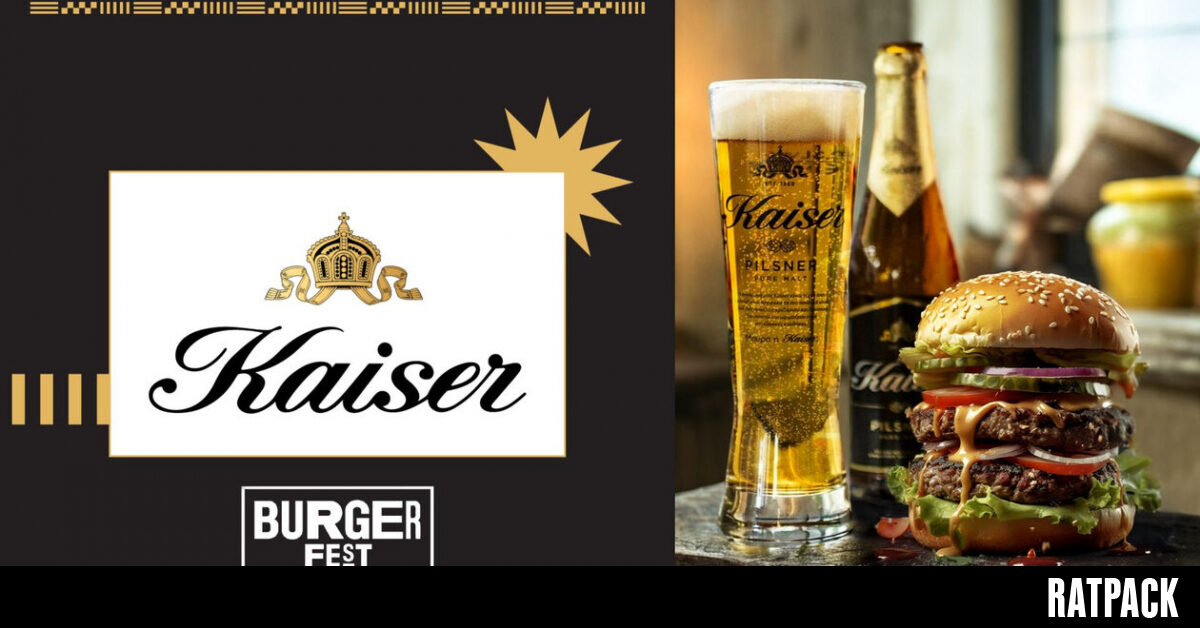 Ζήσε την απόλυτη burger εμπειρία με μία παγωμένη Kaiser στο φετινό Burger Fest! - Ratpack.gr