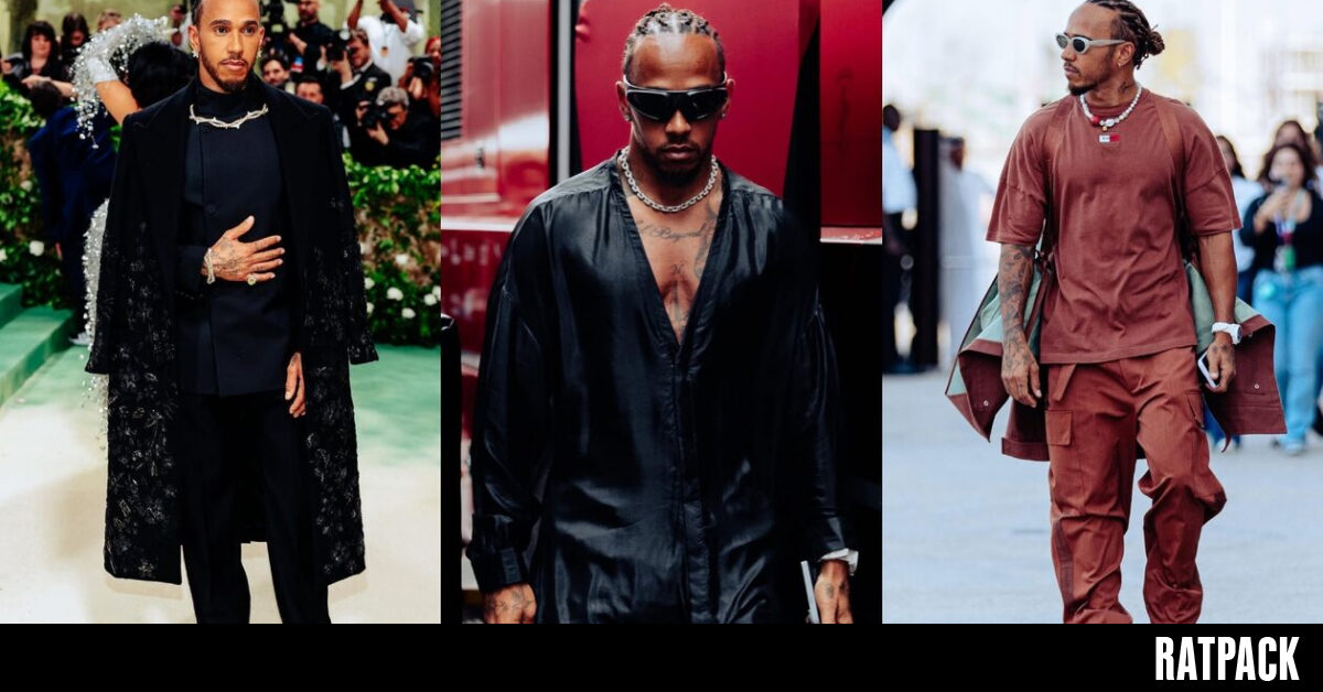 Ο Lewis Hamilton είναι ο GOAT του ανδρικού στιλ - RatPack.gr