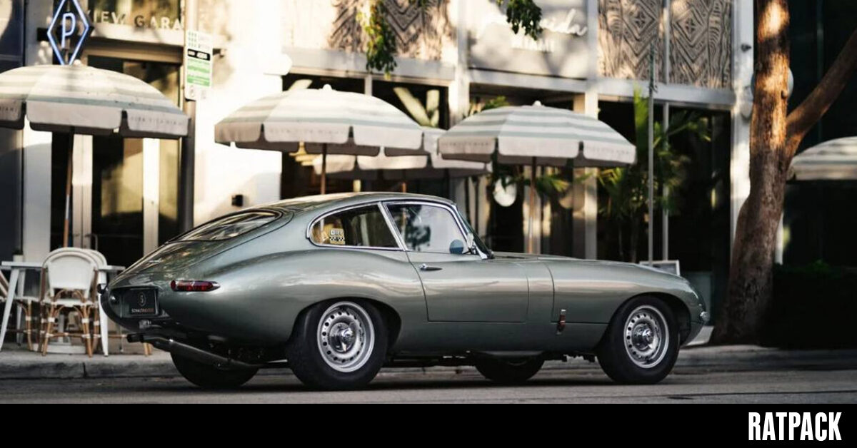 Η κλασσική αξία μίας Schaltkulisse 1962 Jaguar E-Type FHC - RatPack.gr
