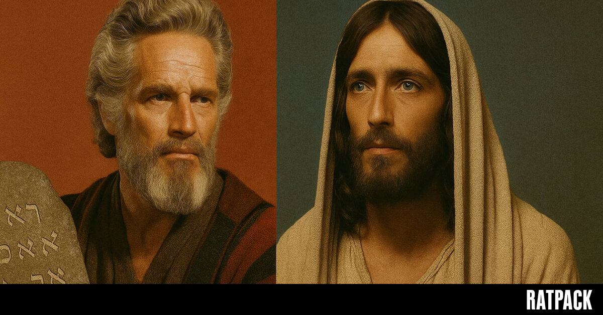 Charlton Heston ή Robert Powell: Ποιος είναι ο τηλεοπτικός «Μεσσίας» των εορτών; - Ratpack.gr