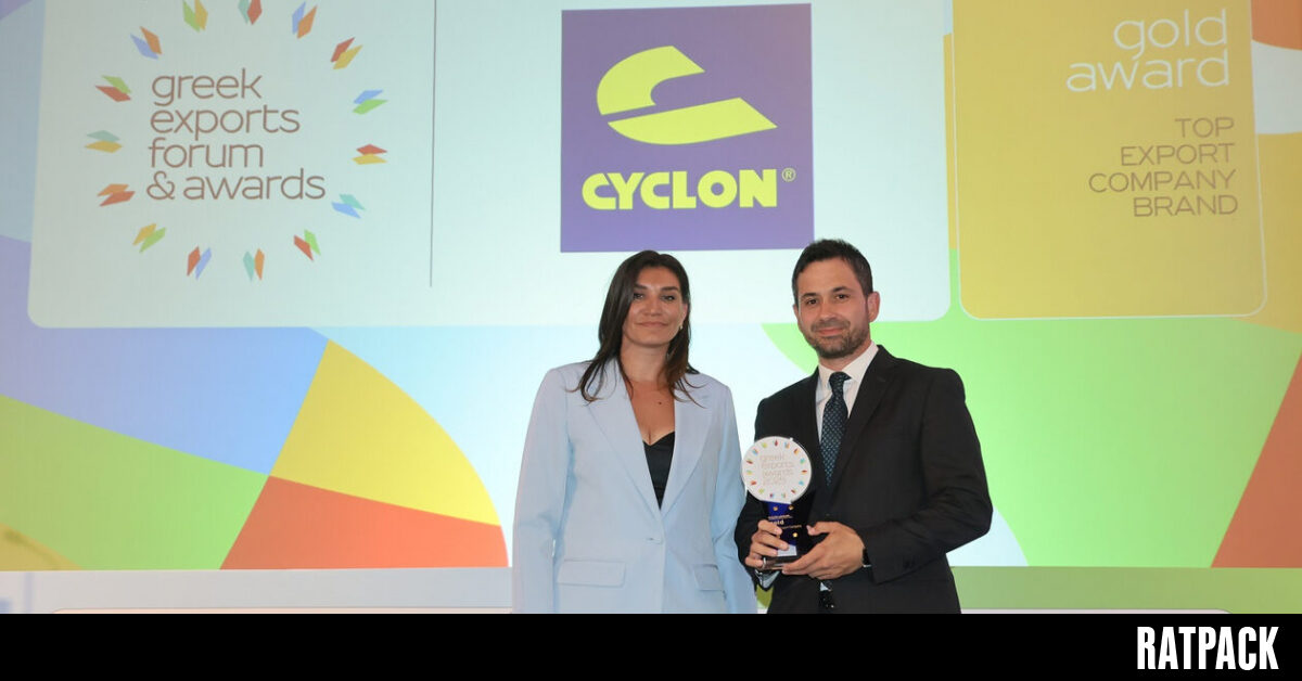 Διπλή Χρυσή Διάκριση για τις LPC & CYCLON στα Greek Exports Forum & Awards 2025 - RatPack.gr