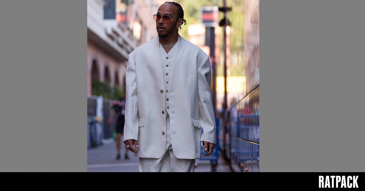 Η Calvin Klein έντυσε τον Lewis Hamilton για το Grand Prix της Formula 1 στο Μονακό - Ratpack.gr