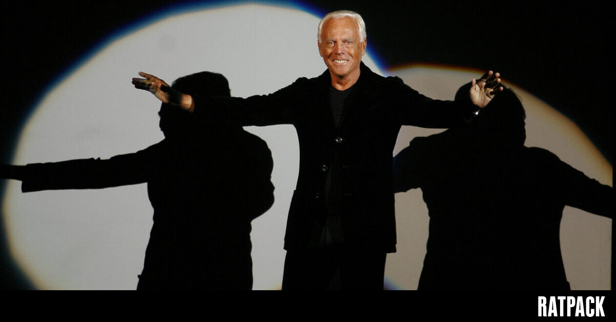 O Giorgio Armani έδωσε στο αντρικό στυλ την πολυτέλεια που του έλειπε ...