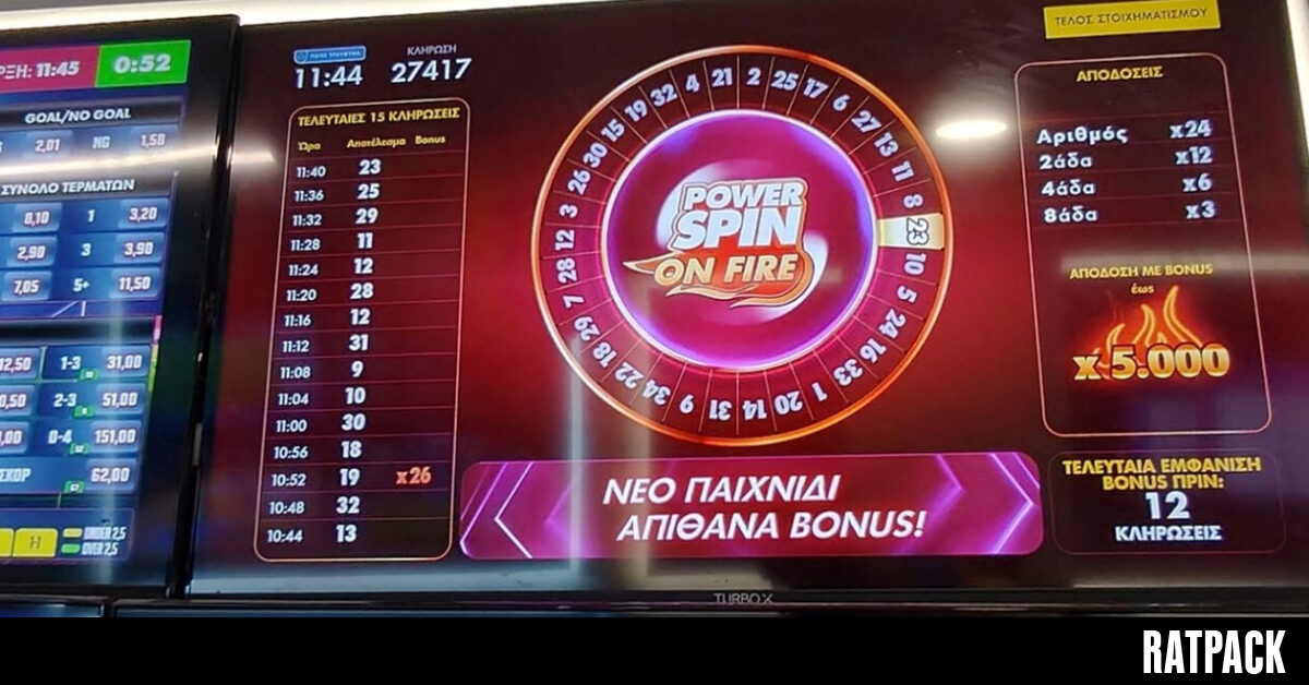 Το Powerspin On Fire κάνει τις ποδοσφαιρικές βραδιές ακόμα πιο ενδιαφέρουσες - Ratpack.gr
